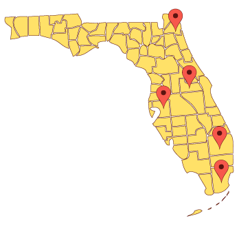 Sunbelt-Locations-Covering-All-of-Florida-map - Carrier Transicold ...
